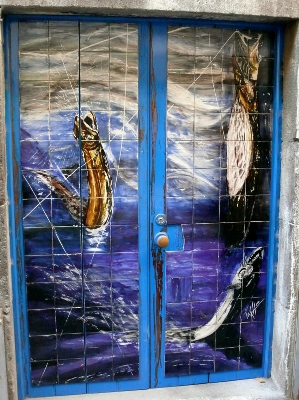 Fishing door - Madeira Wine and Dine