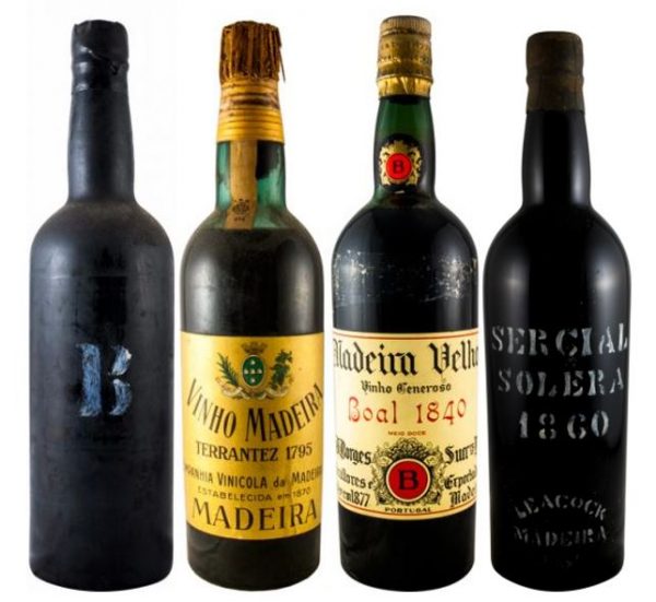 Very old bottles of Madeira - Madeira Wine and Dine